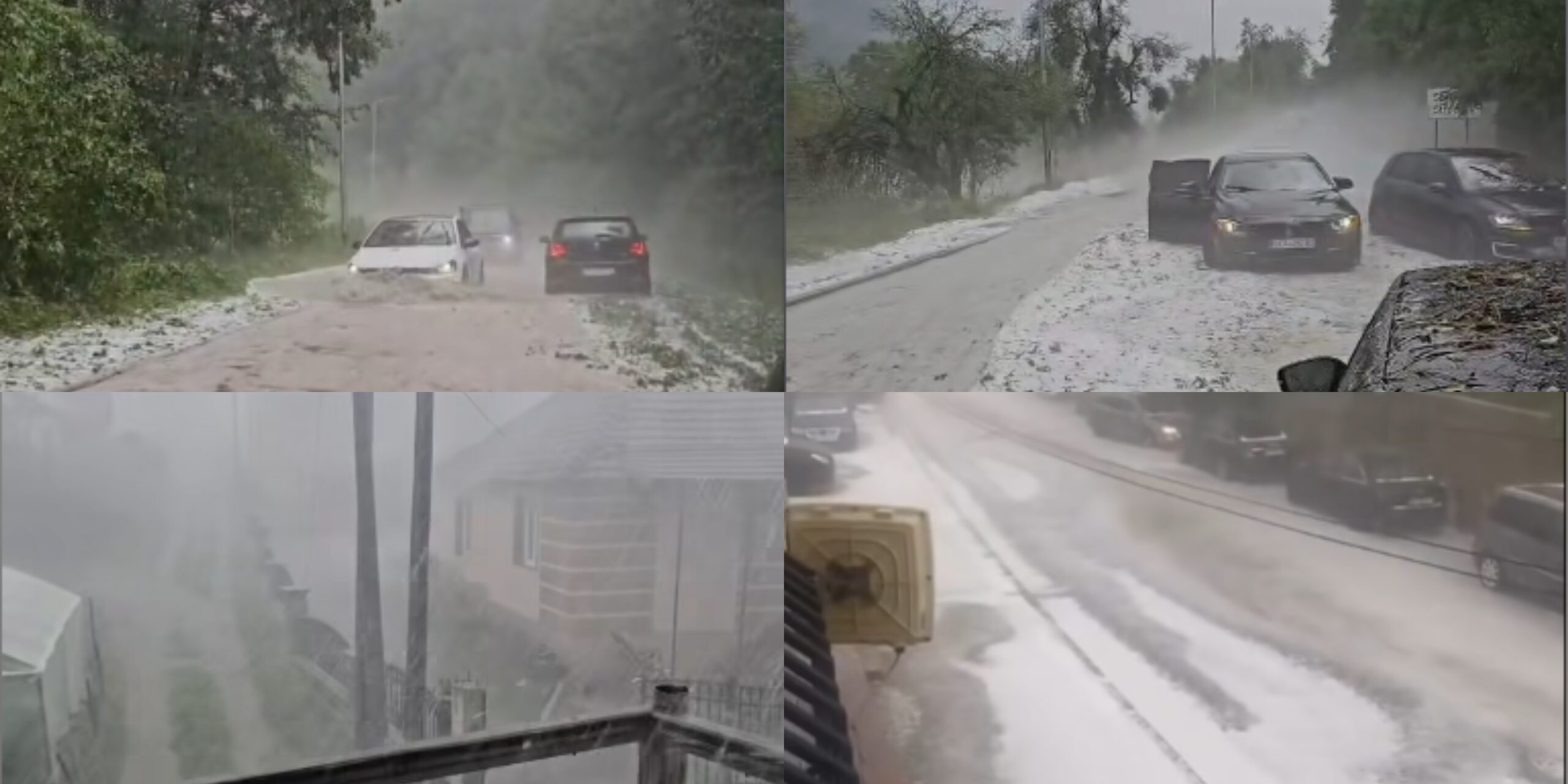 Stuhi shiu e breshëri, vërshohet rruga për në Brezovicë - ndërpritet ...