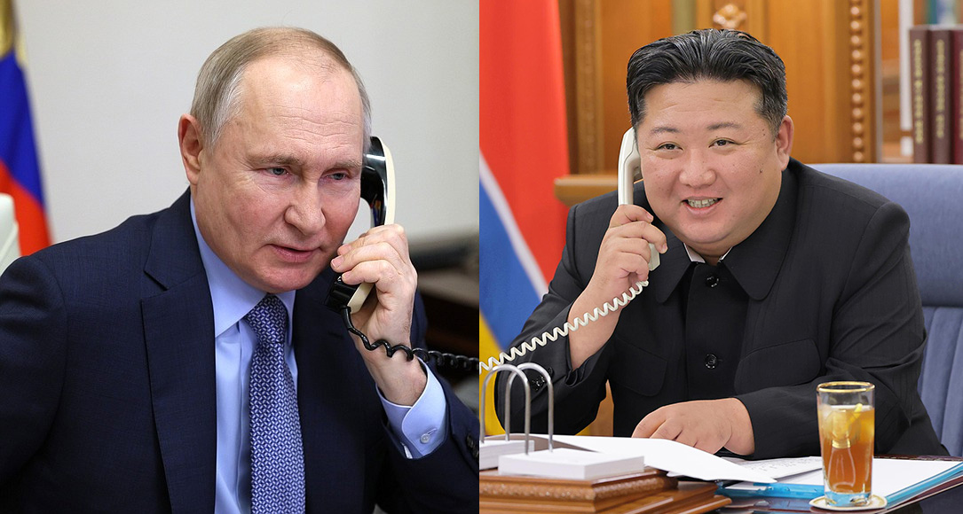 Vladimir Putin diskuton me Kim Jong Un në telefon para takimit me ...