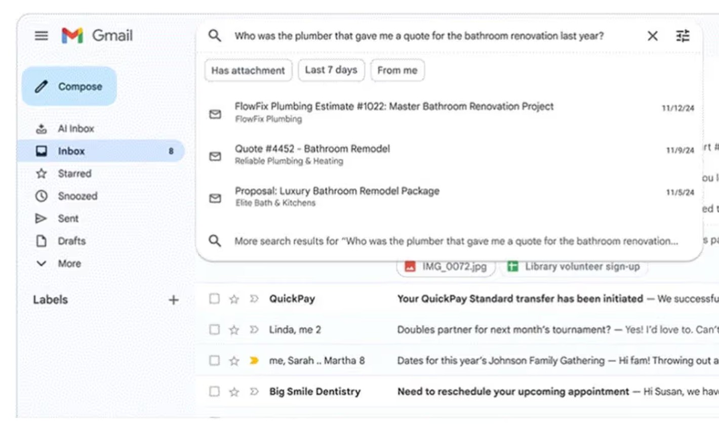 Google përmirëson Gmail-in tuaj falas me funksione të reja inteligjente ...