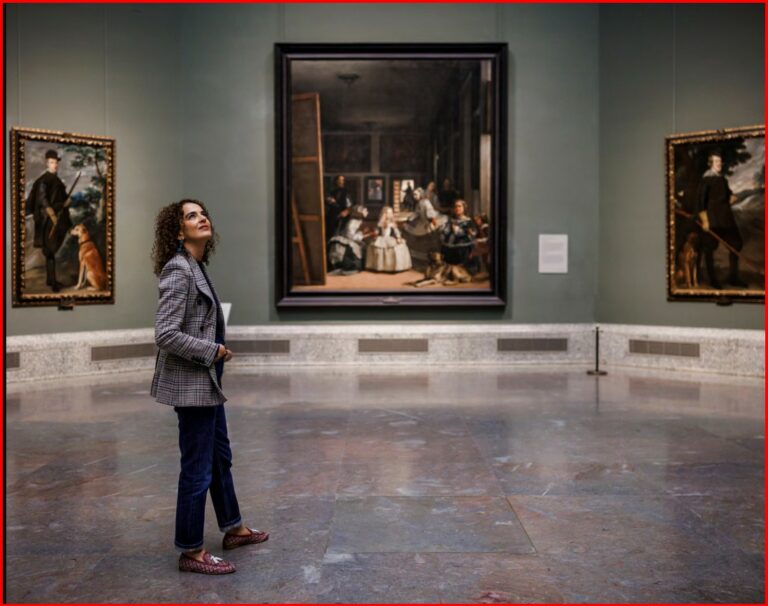 “Being alone in a room with Goya is something special,” she says later ...
